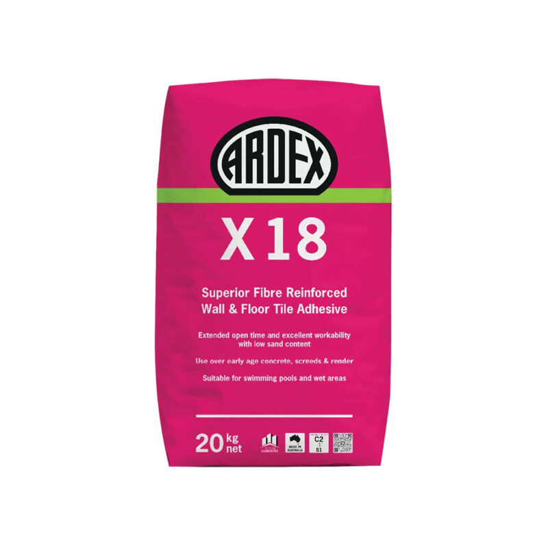 Ardex X18 Tile Adhesive 20Kg - Kims Tiling Supplies