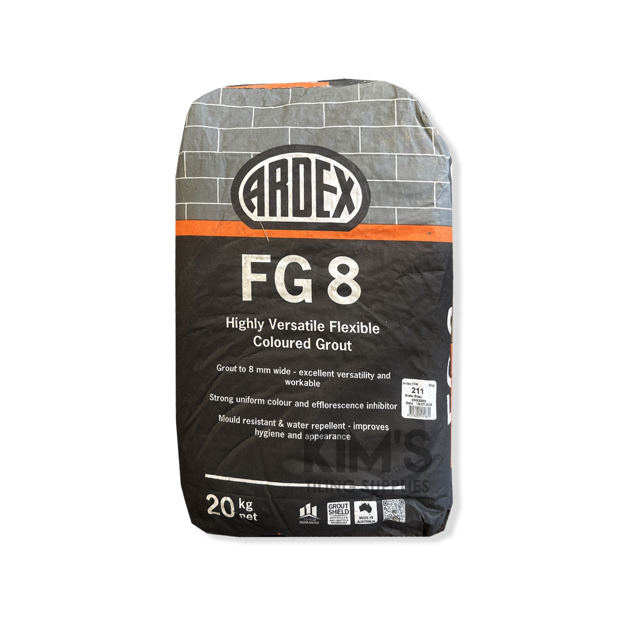 Ardex FG8 Grout (19 Colors & 2 Sizes) - Kims Tiling Supplies