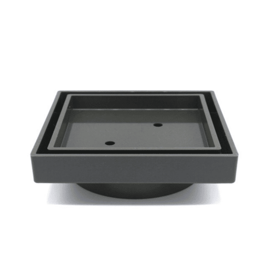 Slim Tile Insert Smart Gunmetal Grey 115x115x90 - Kims Tiling Supplies