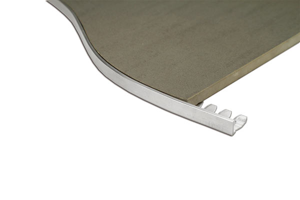 Notched Aluminium Angle 3m (7 Sizes) - Kims Tiling Supplies
