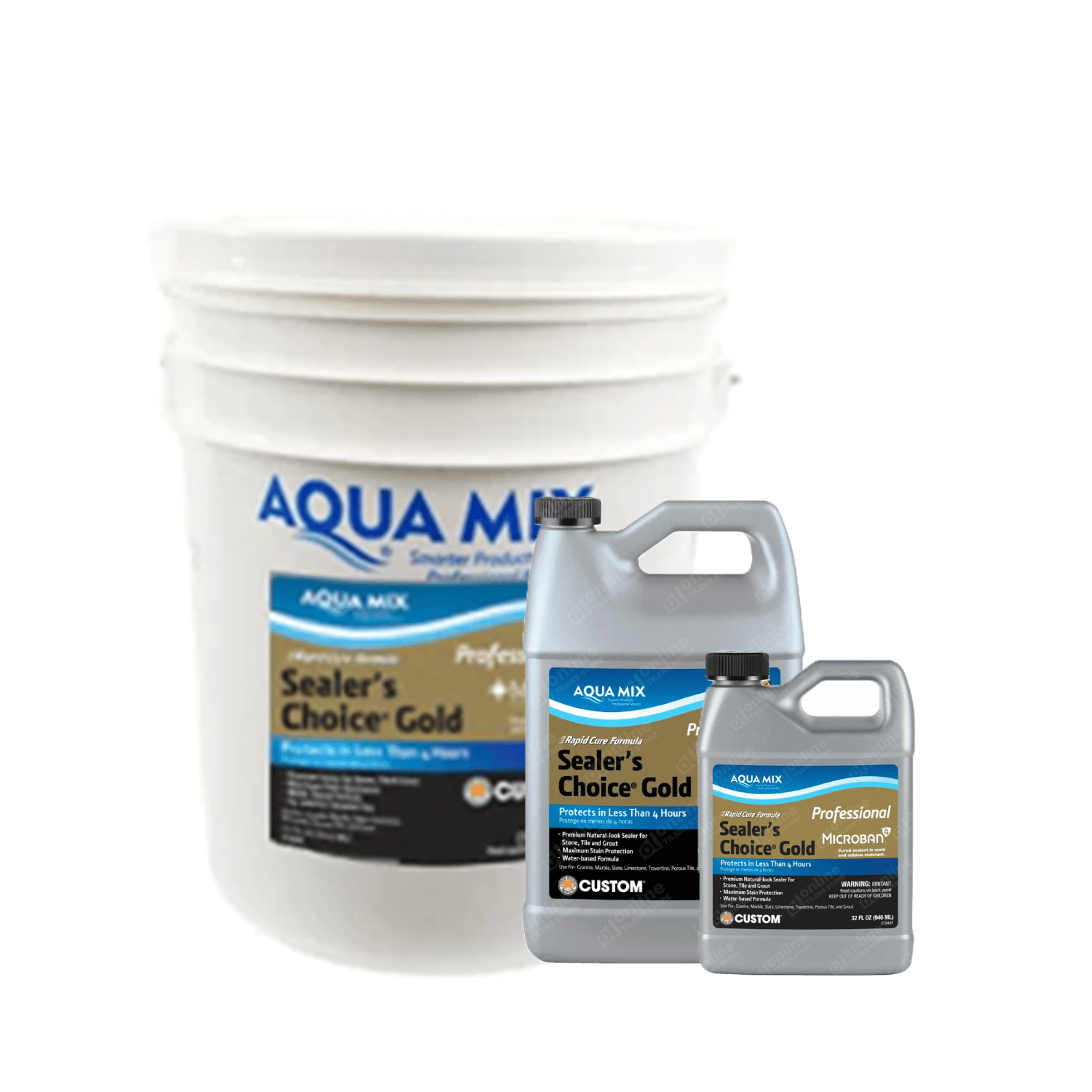 Aqua Mix Sealers Choice gold - Rapid Cure (3 Sizes) - Kims Tiling Supplies