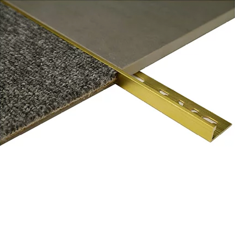 Brass Angle Gold L Shape 3m (13 Sizes) - Kims Tiling Supplies