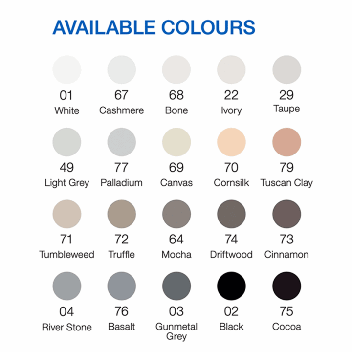 Davco Sanitized Colorgrout (19Colors & 3Sizes) - Kims Tiling Supplies
