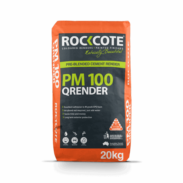 ROCKCOTE Quick Render PM100 20Kg - Kims Tiling Supplies