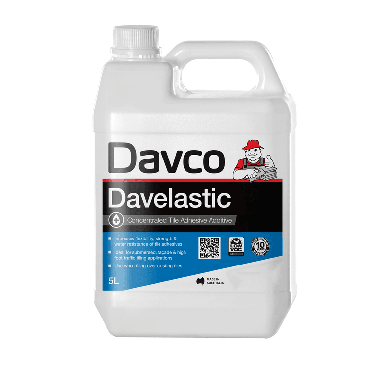 Davco Davelastic Additive 5L, 20L - Kims Tiling Supplies